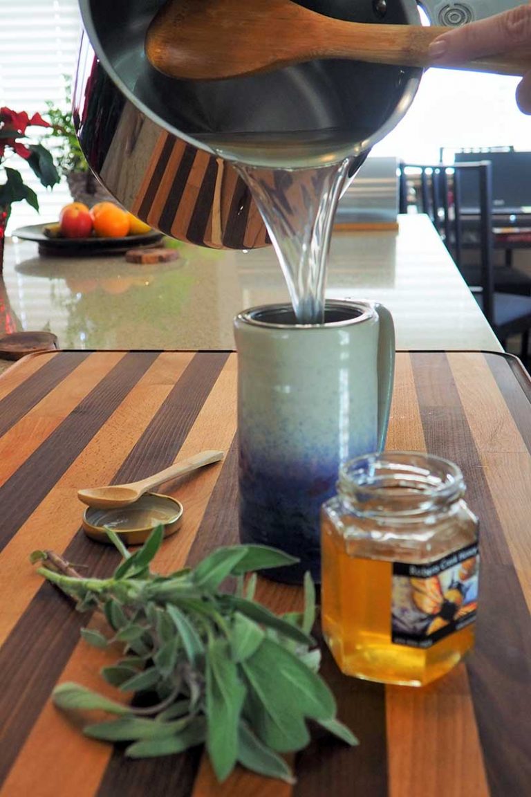 Make Soothing Herbal Tea for Colds and the Flu | Gardener’s Path